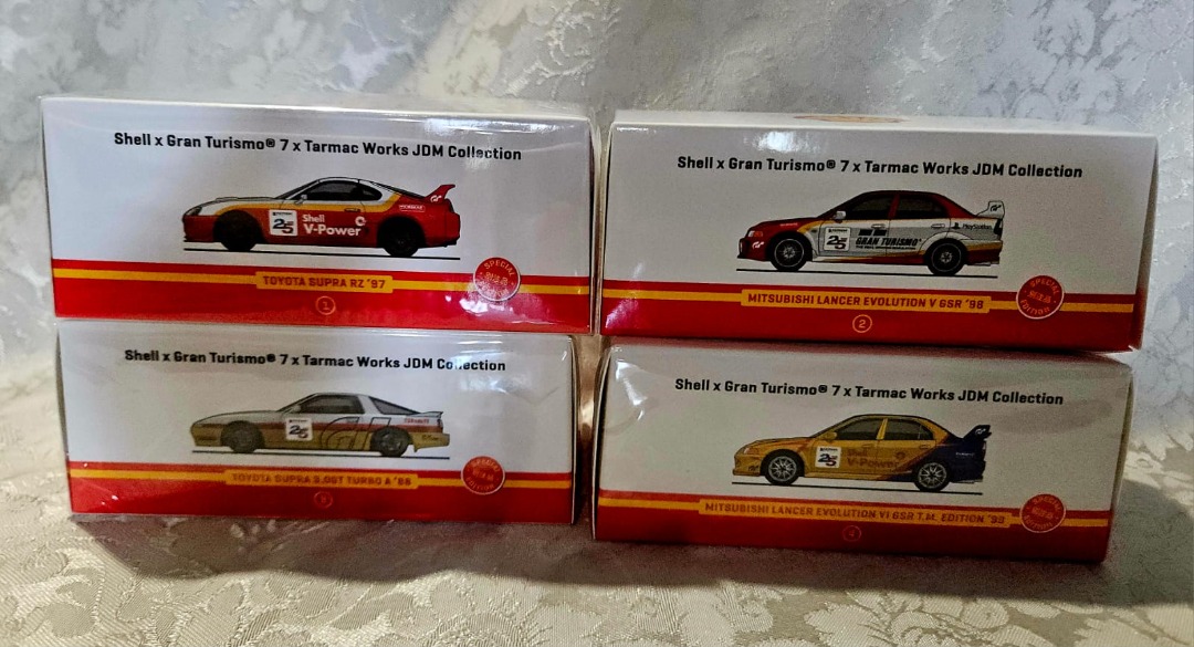 Shell exclusive Tarmac Works x 4 cars, Hobbies & Toys, Toys & Games on ...