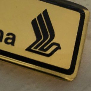 SIA Japanese stewardess name tag, Hobbies & Toys, Memorabilia ...
