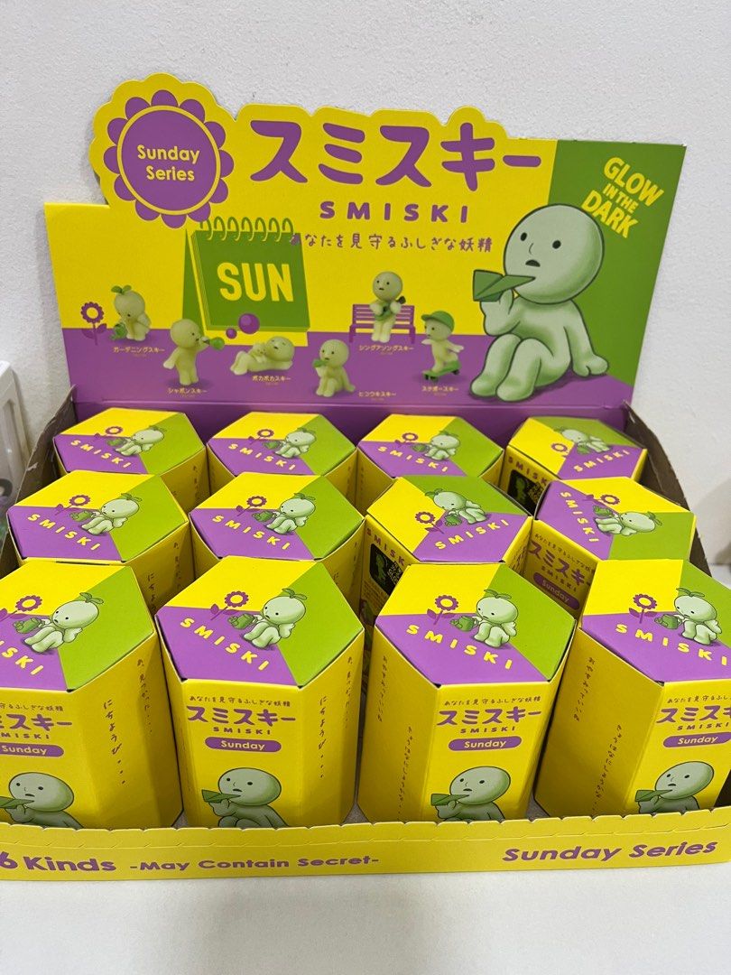Smiski Sunday Blind Box, Hobbies & Toys, Toys & Games on Carousell