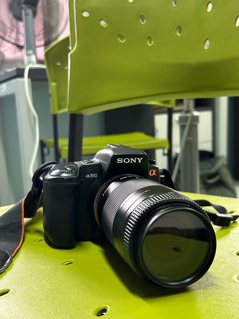 Sony a350 dslr Camera, Photography, Cameras on Carousell