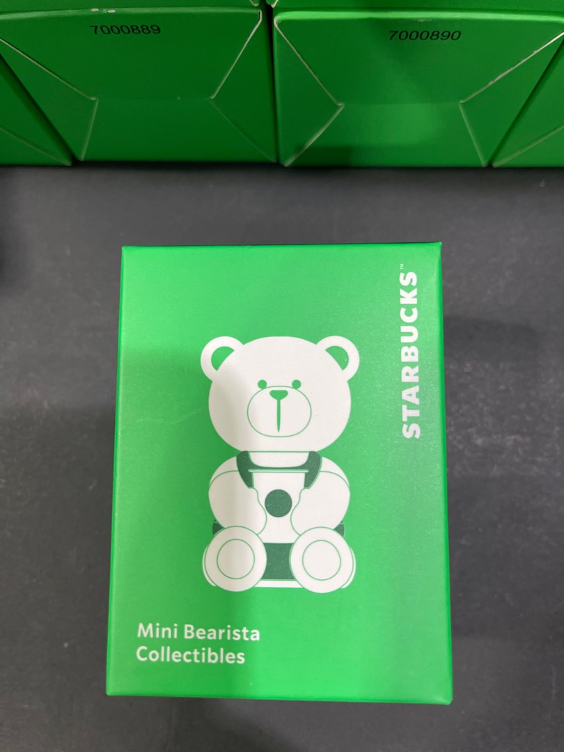 Starbucks Malaysia 25th Anniversary Mini Bearista Collectibles Complete ...
