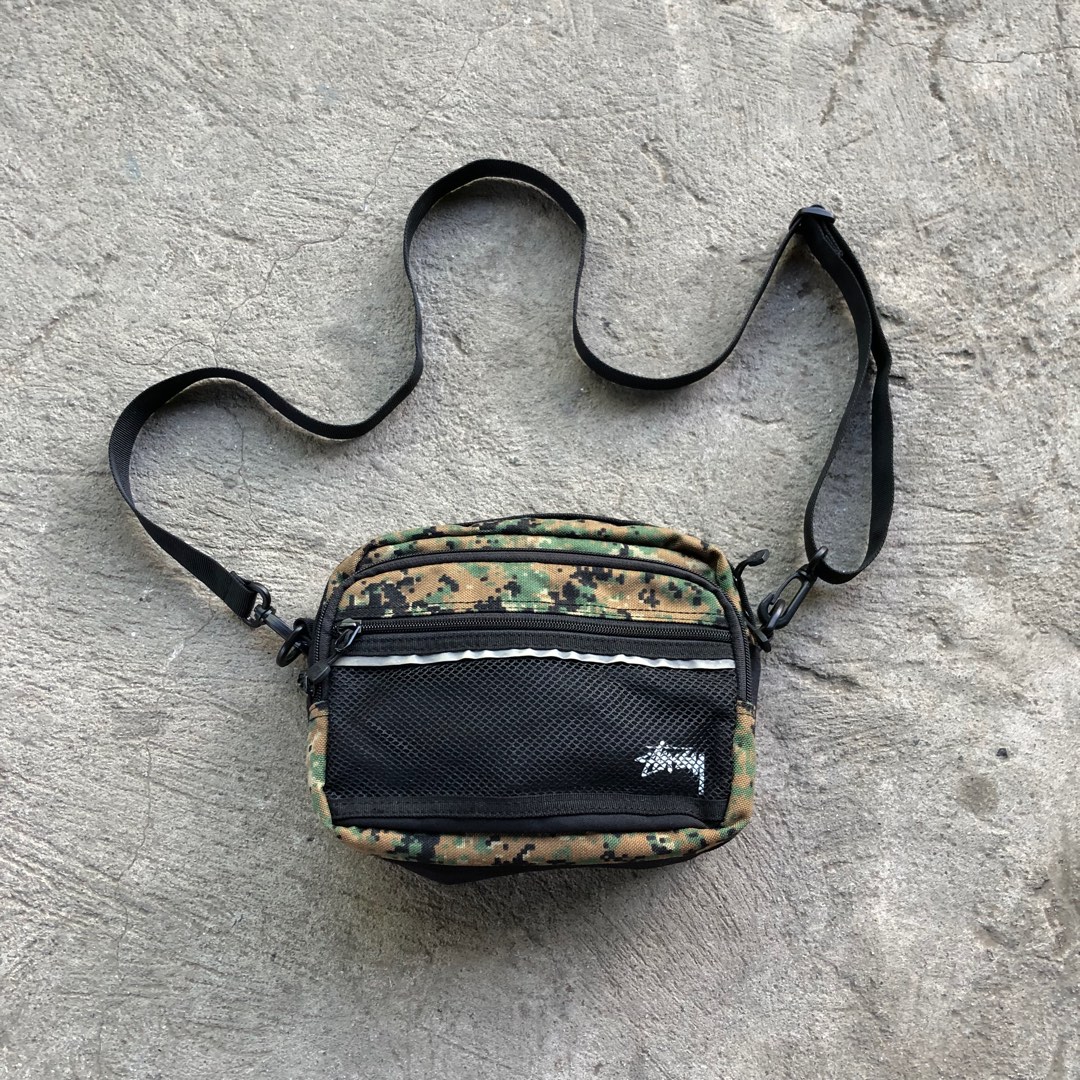Stussy Digi Camou Sling Bag, Men's Fashion, Bags, Sling Bags on Carousell