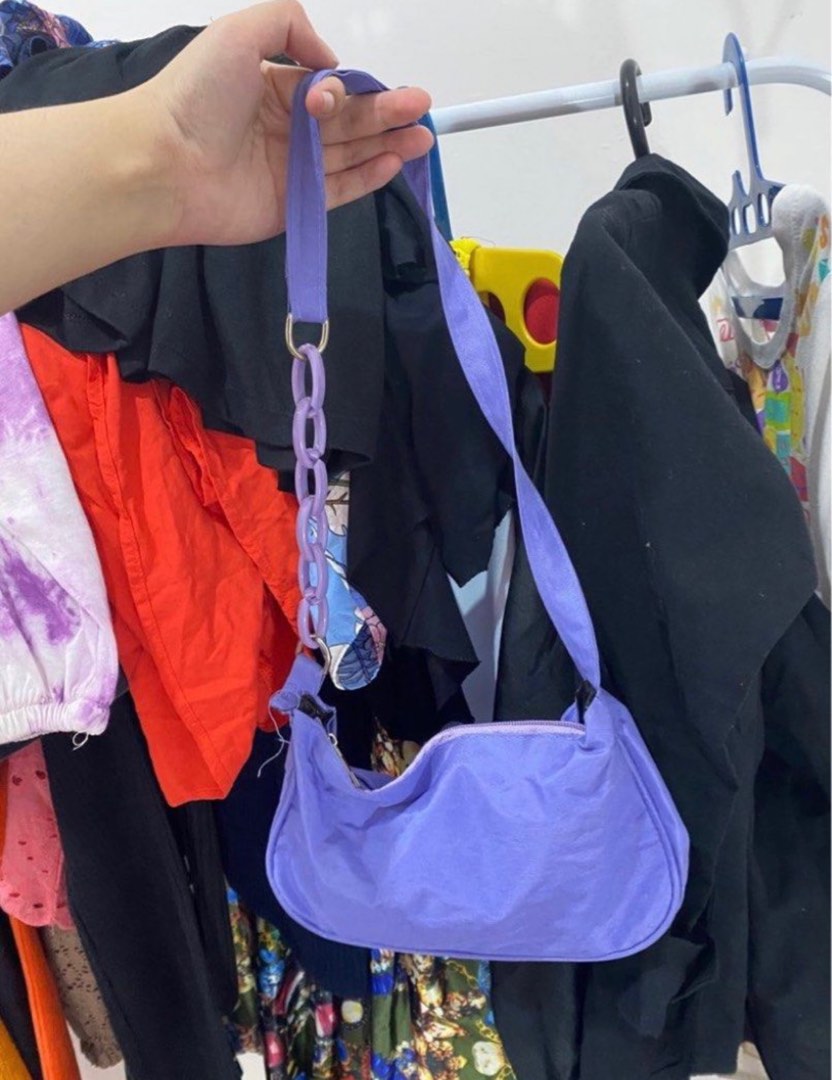 Tas ungu anak, Fesyen Wanita, Tas & Dompet di Carousell