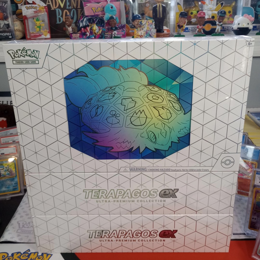 Terapagos ex UPC Ultra Premium Collection Pokemon Cards Sealed, Hobbies ...