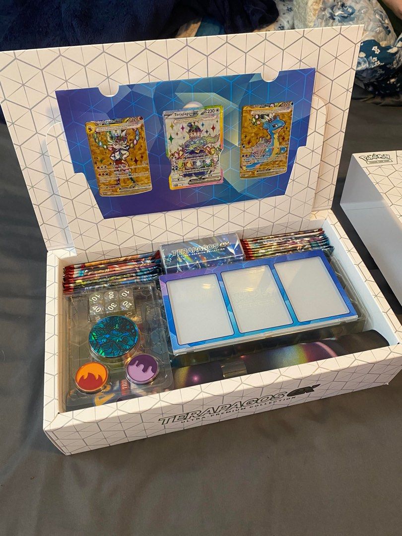 Terapagos ex UPC Ultra Premium Collection Pokemon Cards Sealed, Hobbies ...