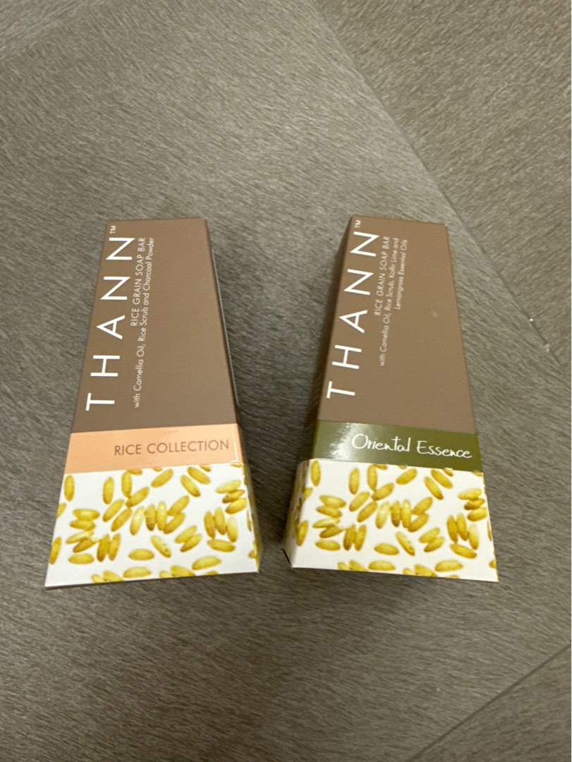 Thann rice grain soap bar AromaticWood oriental essence 香皂 精油皂 100g, 美容＆個人護理, 沐浴＆身體護理, 沐浴及身體護理 ...