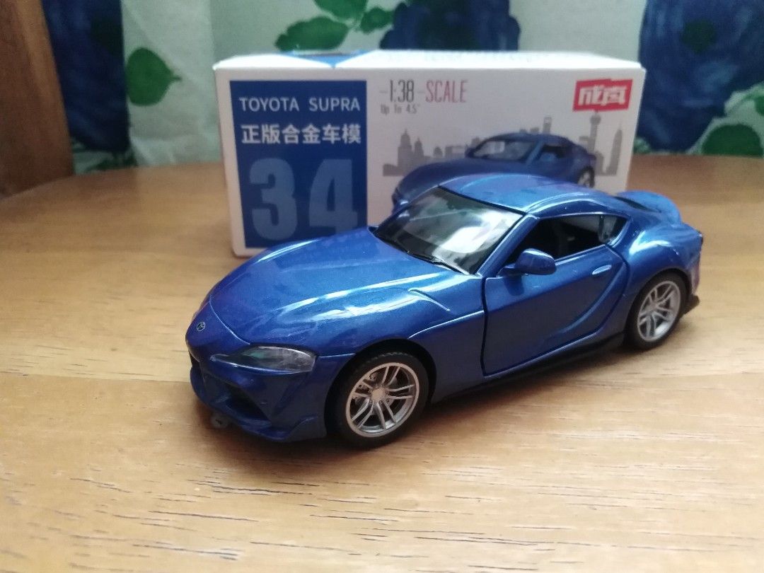 Toyota Supra New Gen Model Diecast Scale 1/38, Hobbies & Toys, Toys ...