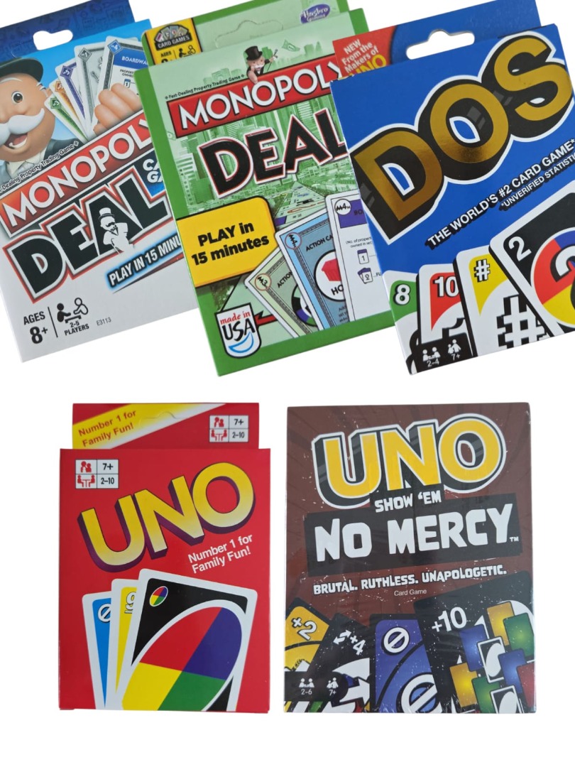 UNO Card Game & Monopoly Card Game | Friends & Family play games ...