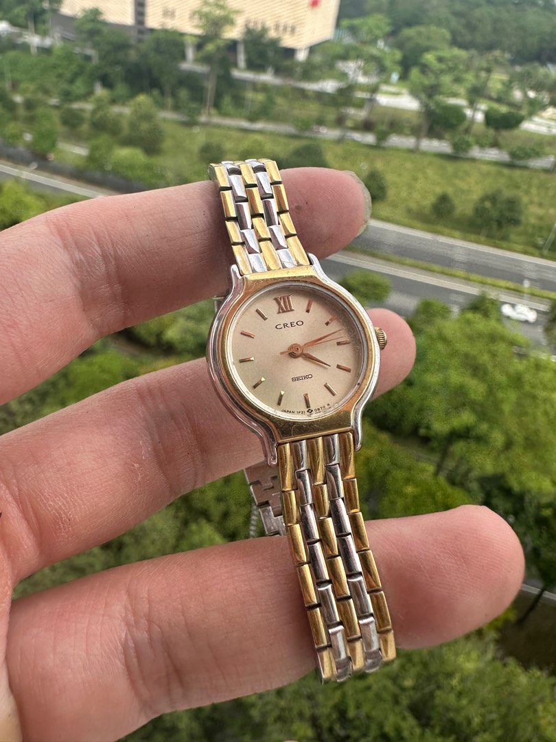 Vintage Seiko Creo, Women's Fashion, Watches & Accessories, Watches on ...