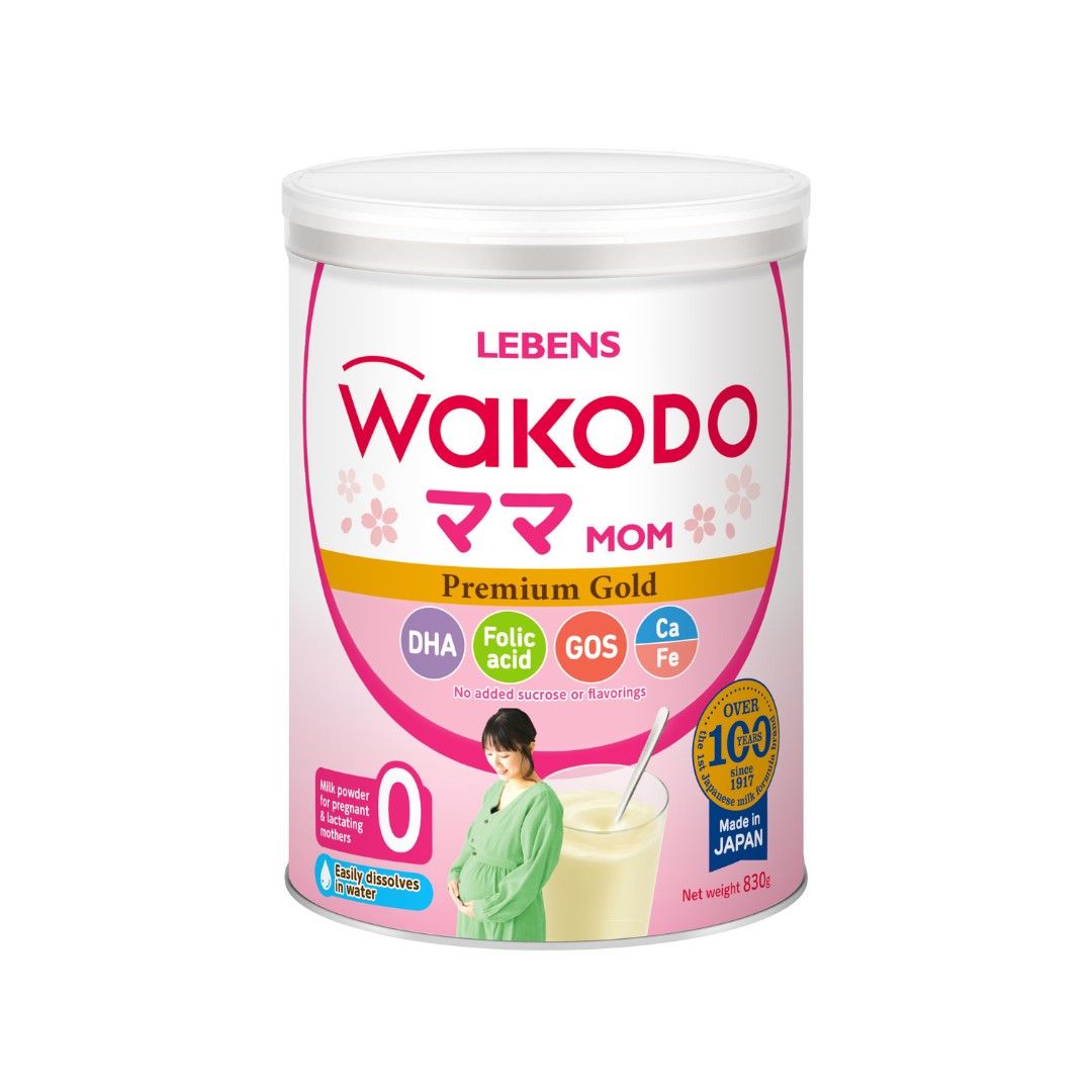 Wakodo Lebens Mom Premium Gold Milk Powder for Pregnancy And Lactating ...