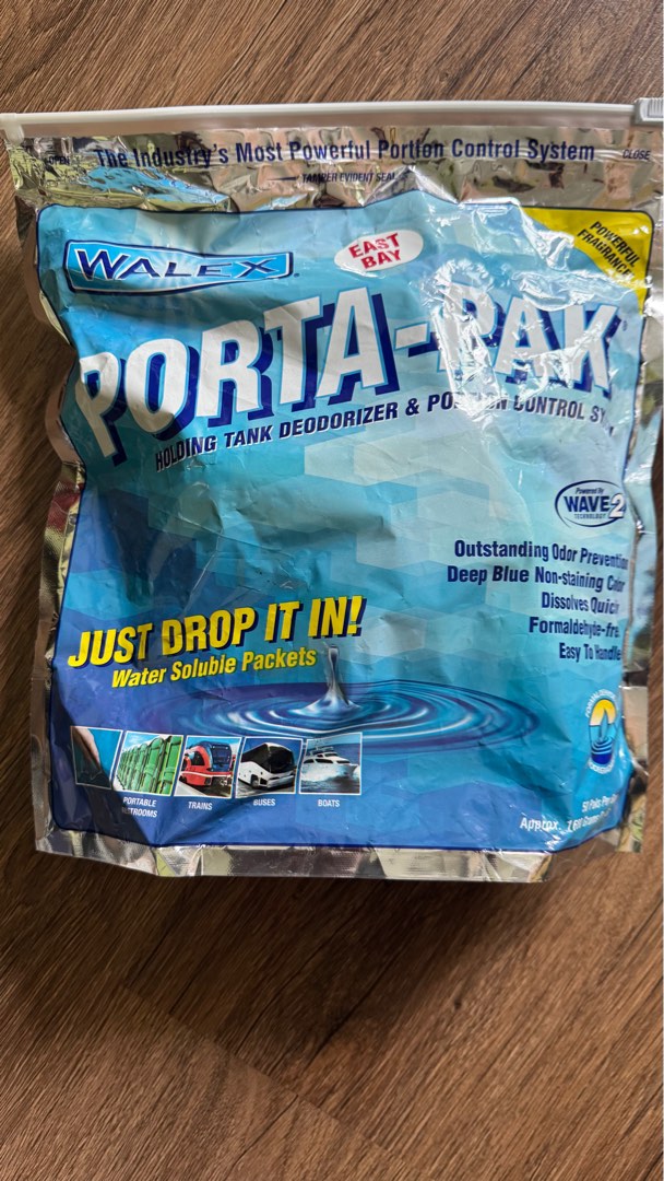 Walex PPSGBG Porta-Pak Commercial Holding Tank Deodorizer Drop-Ins ...