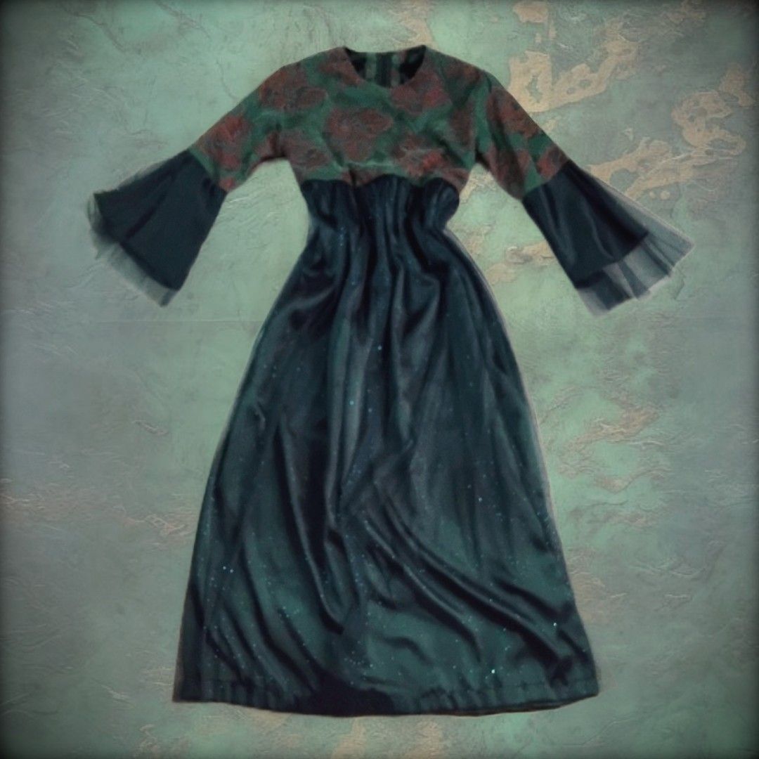 dress brukat shimmer kondangan bling bling glitter lace furing renda ...