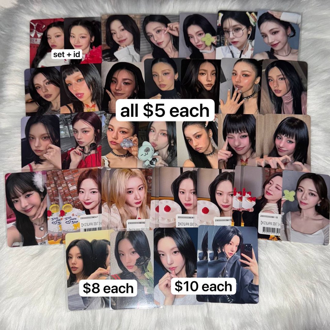 wts itzy instocks pt1 yeji air pobs solo makestar ld lucky draw merch ...