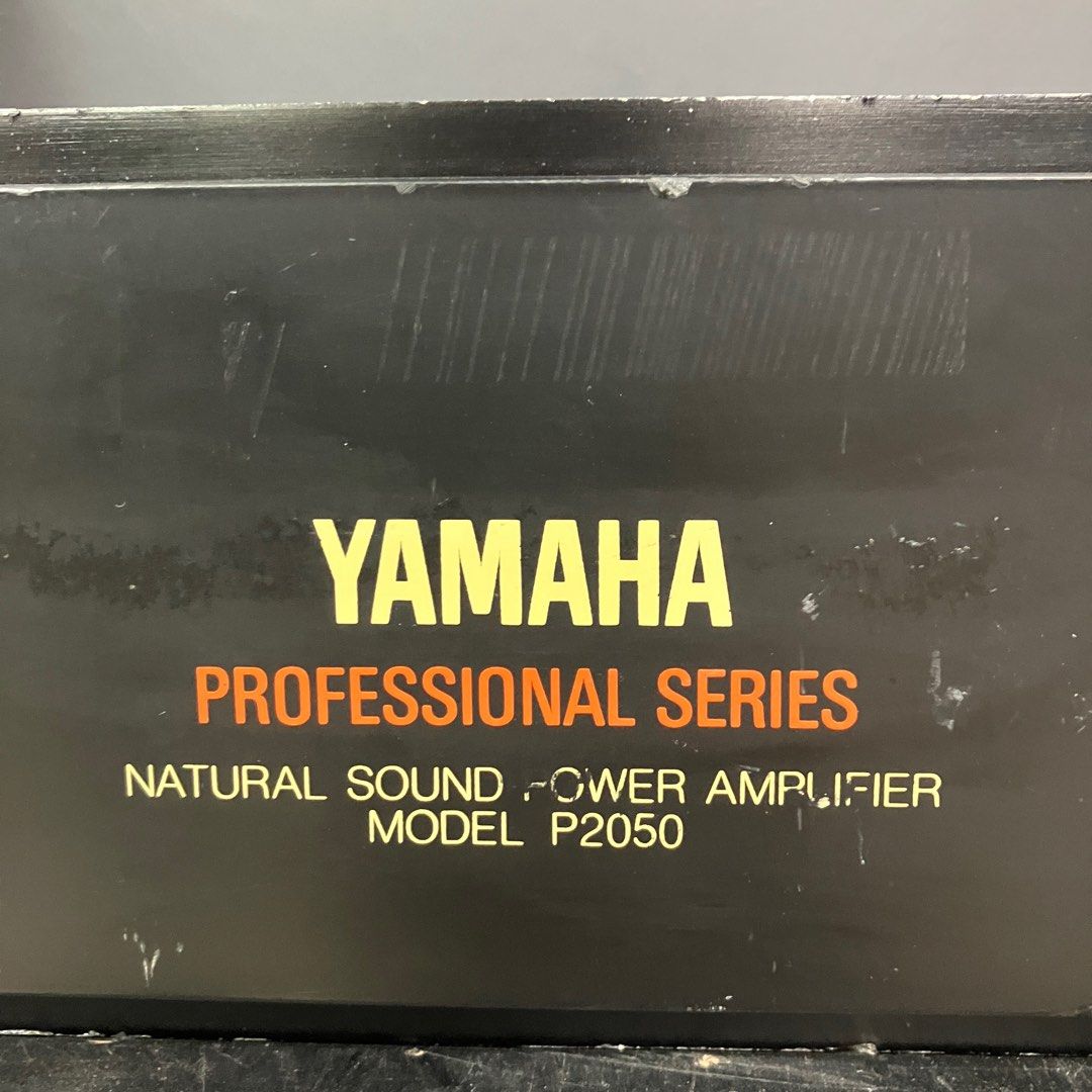 Yamaha P-2050 Series Natural Sound Power Amplifier, Audio, Soundbars ...