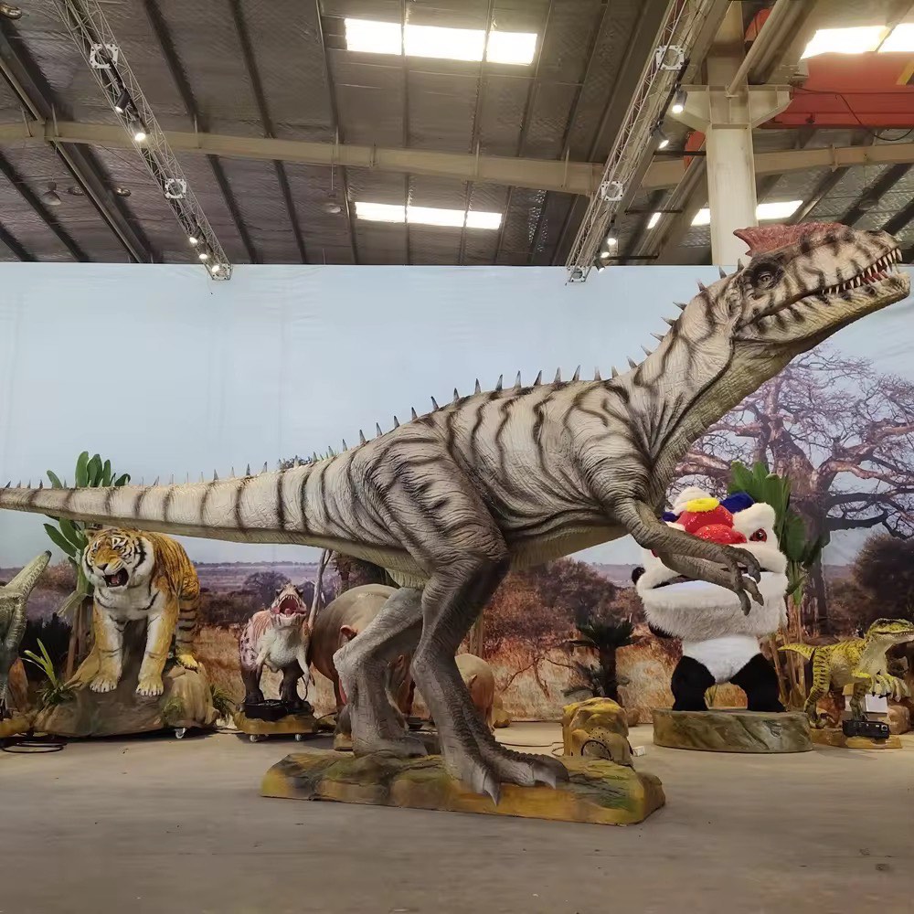 6M Length Saurophaganax Dinosaur Animatronic/Statue, Hobbies & Toys ...