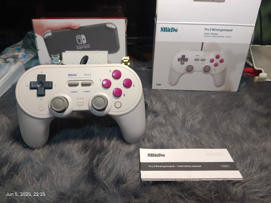 8bitDo Original Pro2 Wired Gaming Controller, Video Gaming, Gaming ...