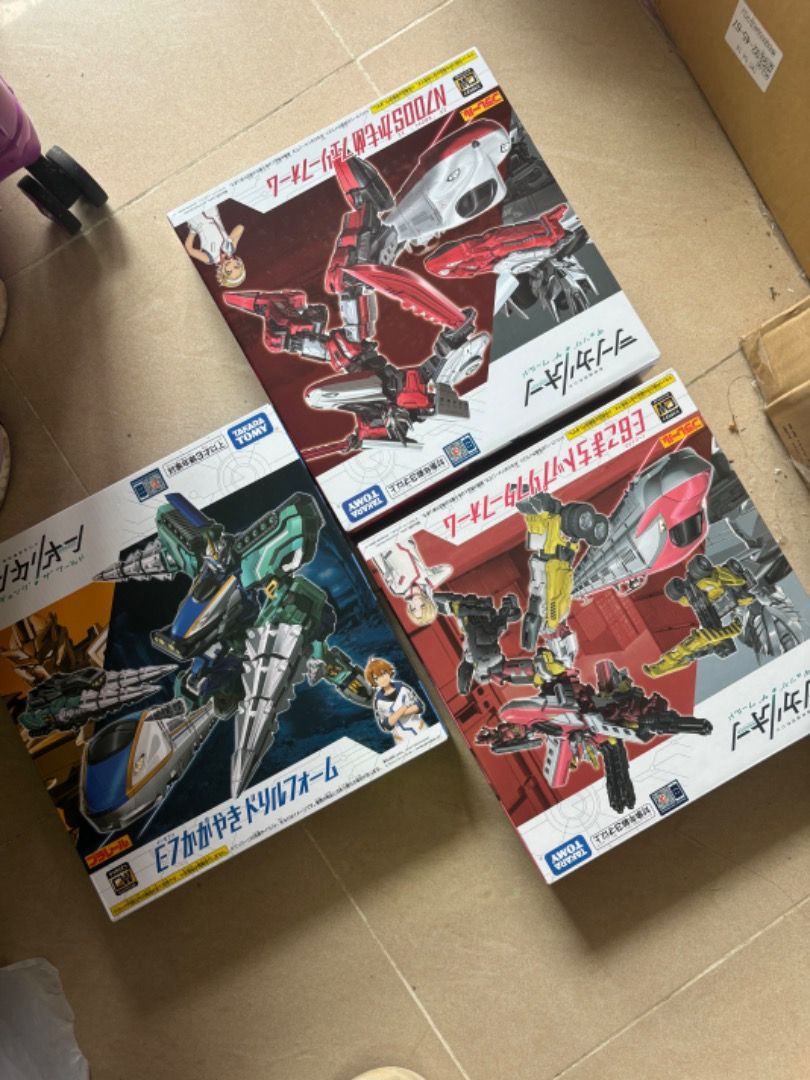 有貨直接講幾時到不答問題 Takara Tomy - Shinkansen Henkei Robo Shinkalion Change the World E7 Kagayaki Drill ...