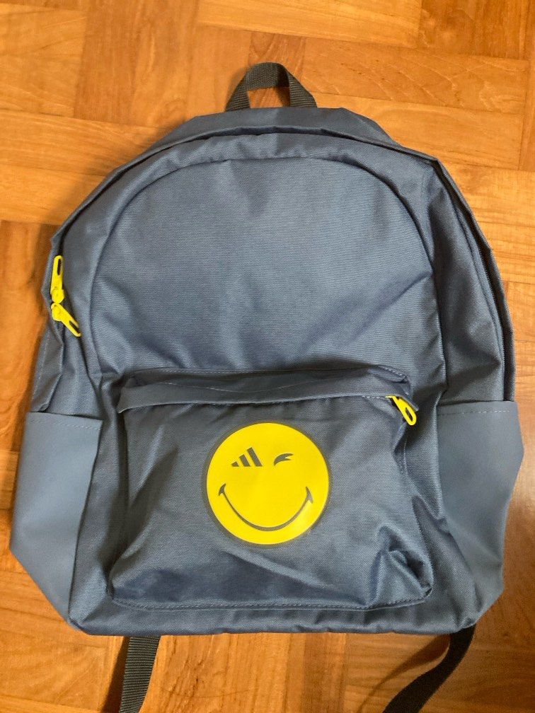 smiley backpack adidas