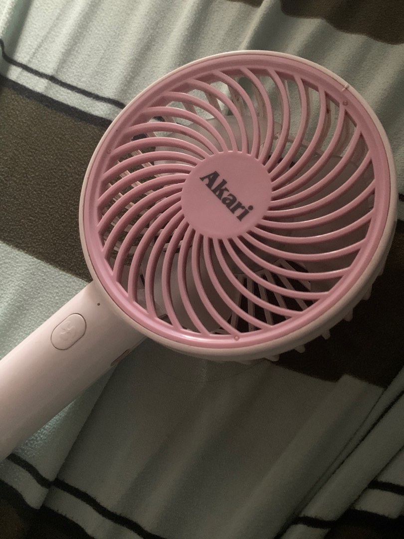 Akari Hand Fan, Furniture & Home Living, Lighting & Fans, Fans on Carousell