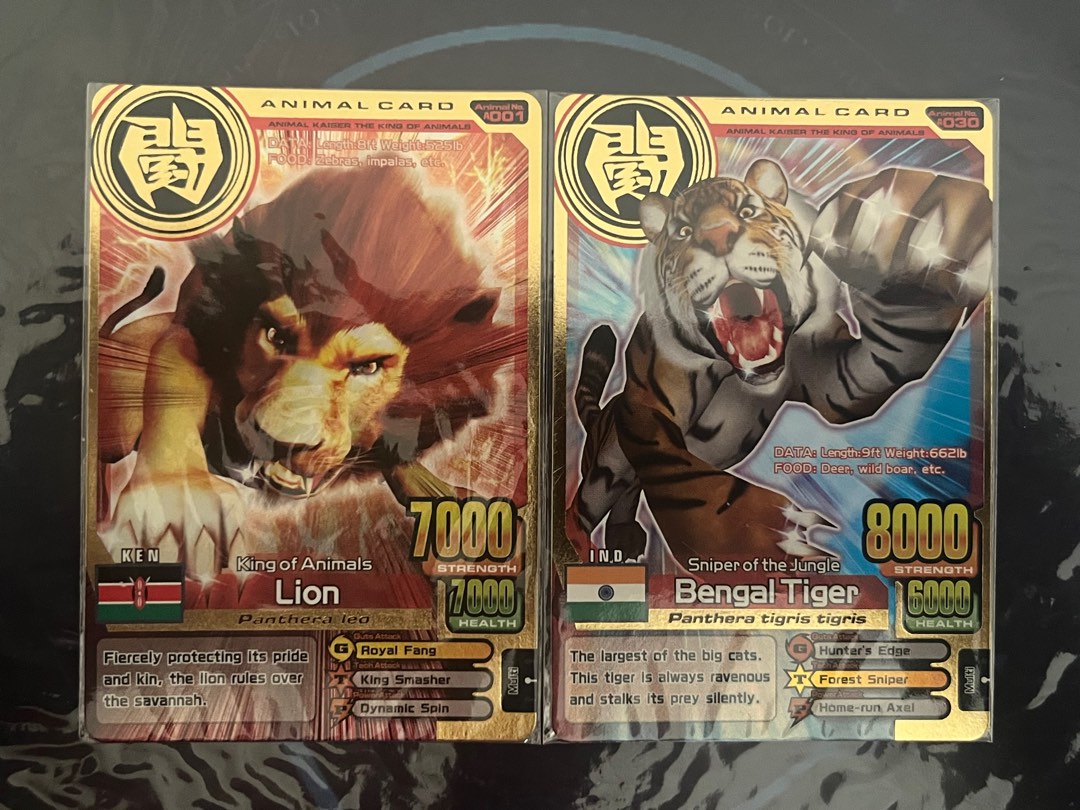 Animal Kaiser plus Gold Rare, Hobbies & Toys, Toys & Games on Carousell