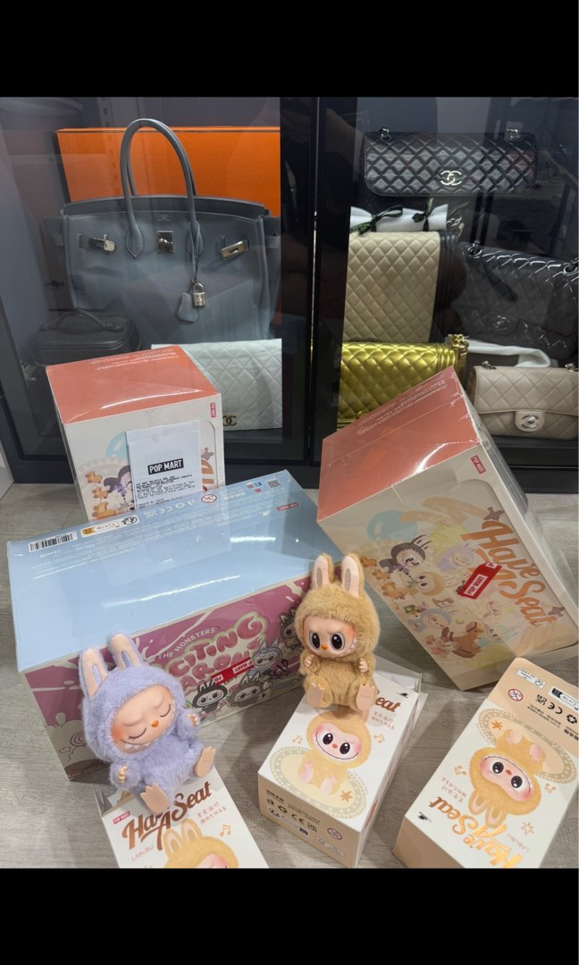 Authentic Labubu V1 V2 Toy Jennie Macaron, Hobbies & Toys, Toys & Games ...