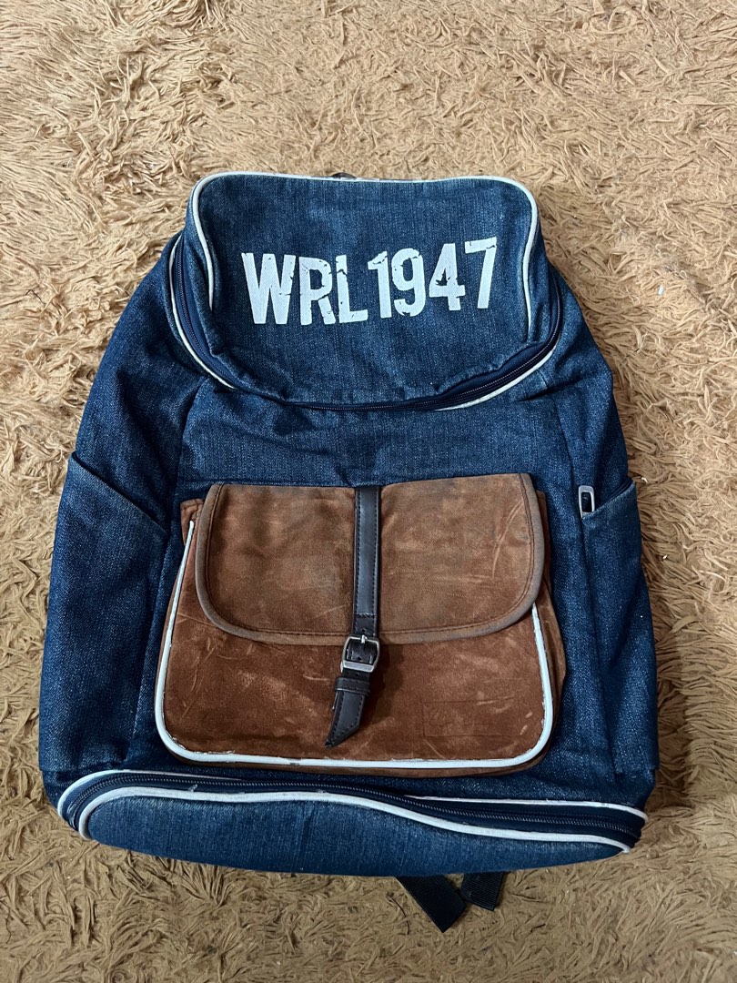 Authentic wrangler backpack ganda neto, Men's Fashion, Bags, Backpacks ...