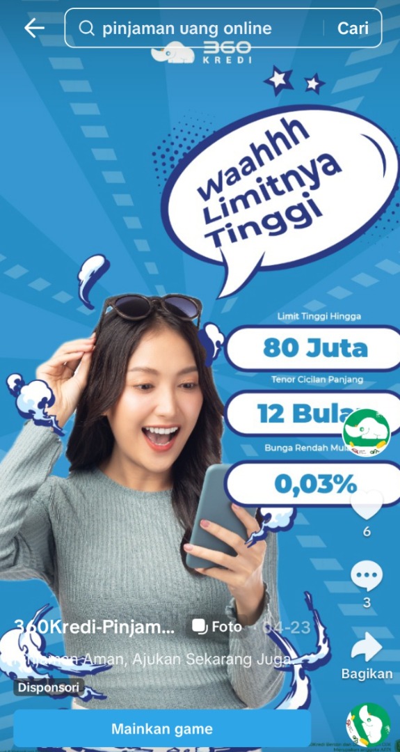 Call center resmi 360kredi/KrediOne, Komunitas di Carousell