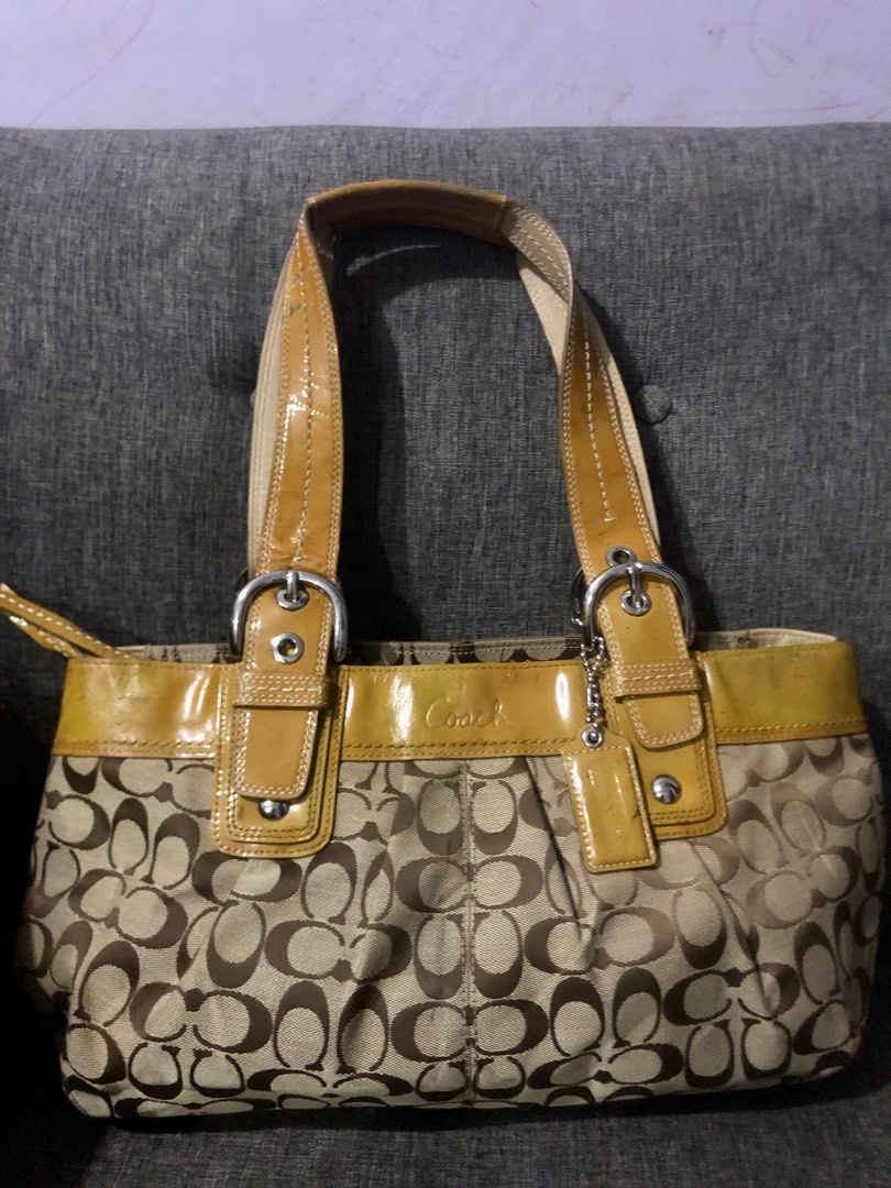 Coach soho vintage original, Barang Mewah, Tas & Dompet di Carousell