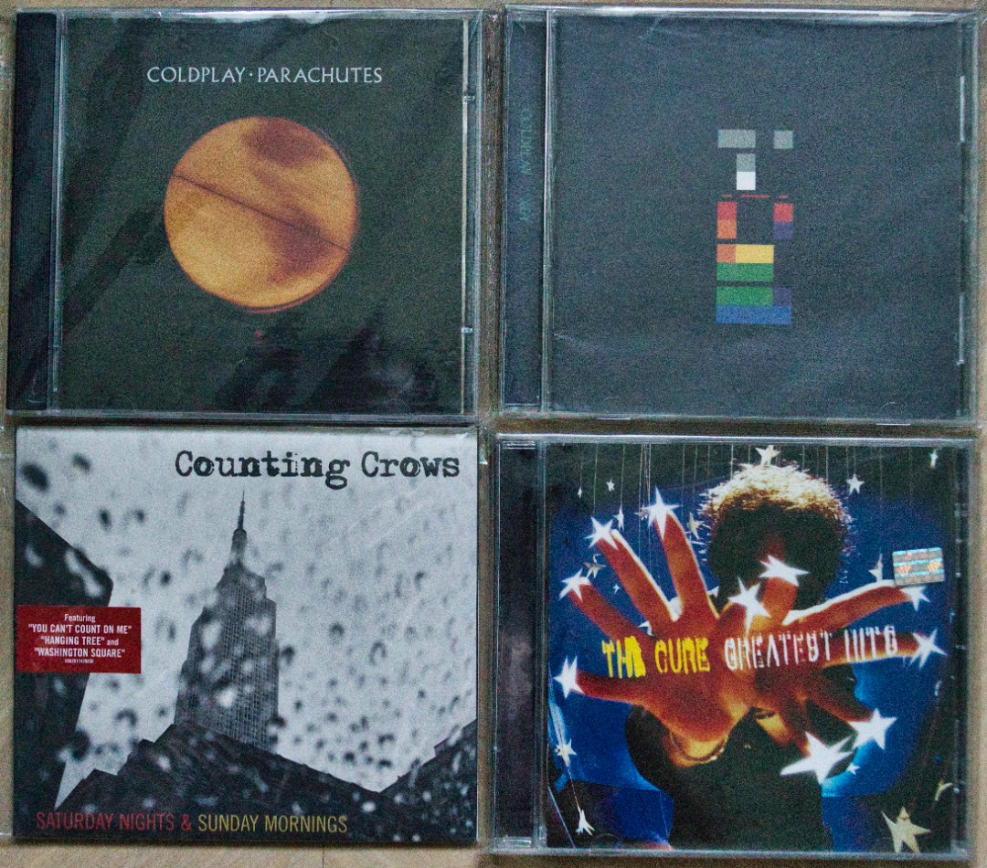 Coldplay, Counting Crows, The Cure, Jars of Clay, Keane, The Killers ...