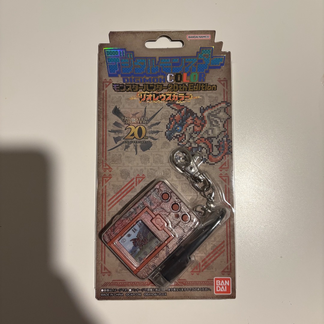 Digimon Color Monster Hunter 20th Anniversary Digivice, Hobbies & Toys ...