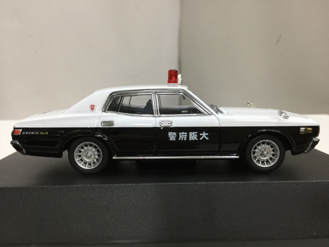 DISM 1/43 NISSAN CEDRIC GLE NAPS POLICE CAR 警察車輛 大阪府警 (07986) (PIU135 ...
