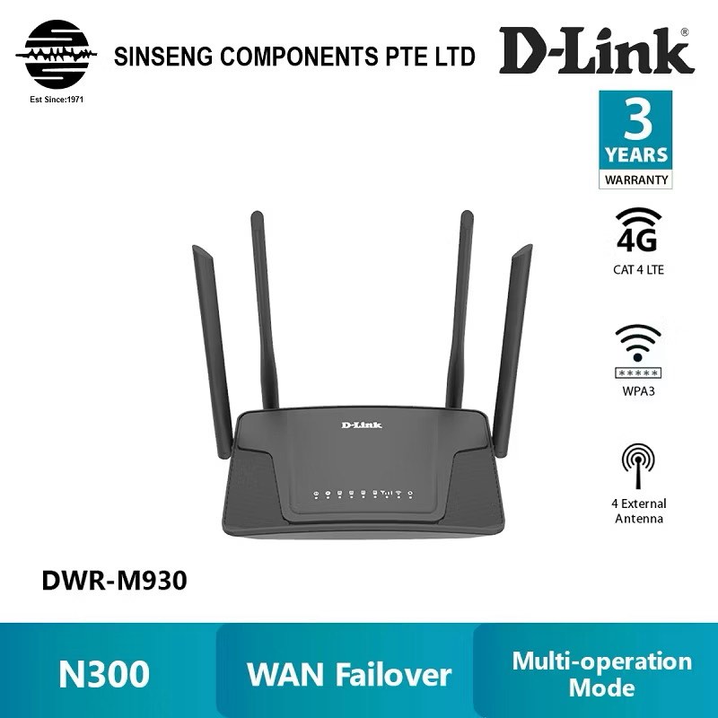 D-Link Sim Card Router 4G LTE, Computers & Tech, Parts & Accessories ...
