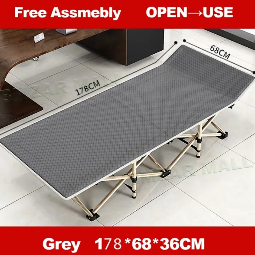 Foldable Camping Bed | Portable Sleeping Bed | Lightweight Folding Bed ...