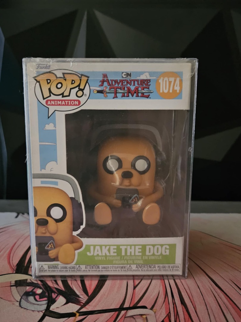 Funko Pop - Adventure Time Jake The Dog with Player #1074, Hobbies ...