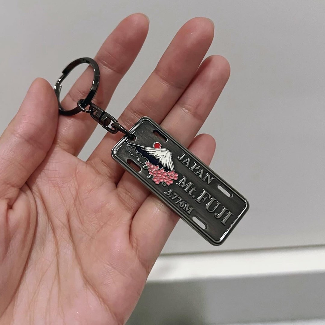 Ganci Gantungan kunci Mt Fuji Gunung Fuji besi, Serba Serbi, Others di ...