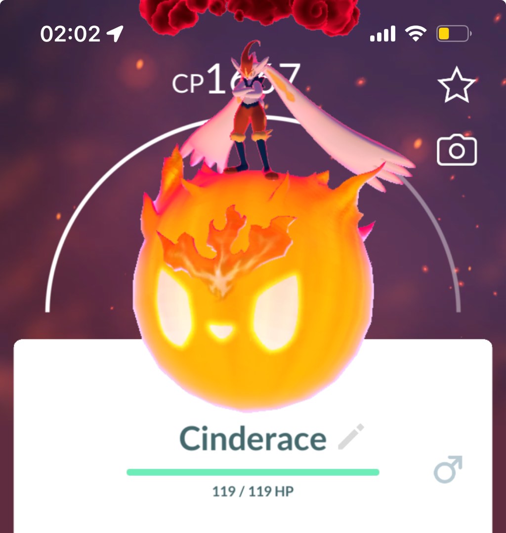 Gigantamax Cinderace - Pokemon GO, Video Gaming, Video Games, Nintendo ...