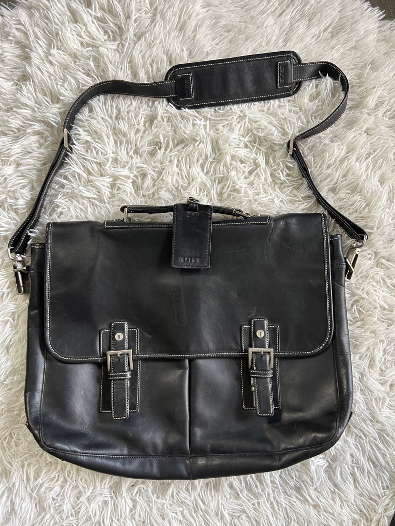 Hartman leather bag, Men's Fashion, Bags, Sling Bags on Carousell
