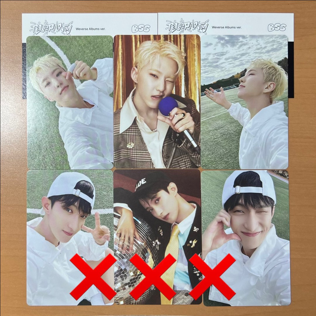 Hoshi BSS Teleparty Weverse Ver. Album Set, Hobbies & Toys, Memorabilia ...
