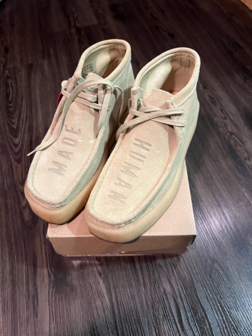 Human made X Clarks Wallabee, Men's Fashion, Footwear, Sneakers on ...