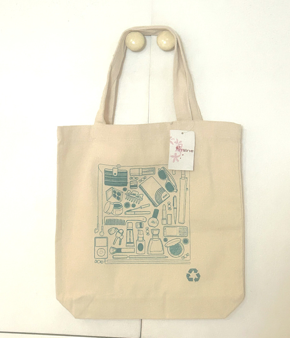 Katsa Bag with 1 side print (thick cloth), Women's Fashion, Bags ...