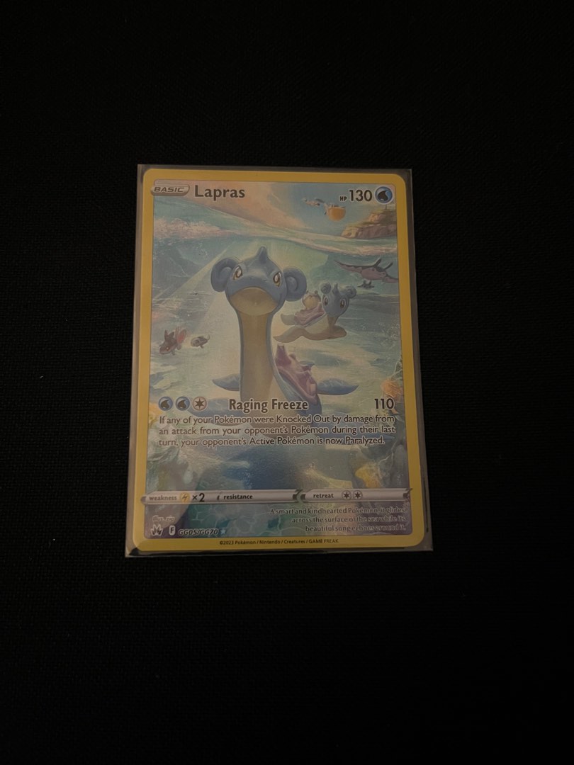 Lapras card, Hobbies & Toys, Memorabilia & Collectibles, Fan ...