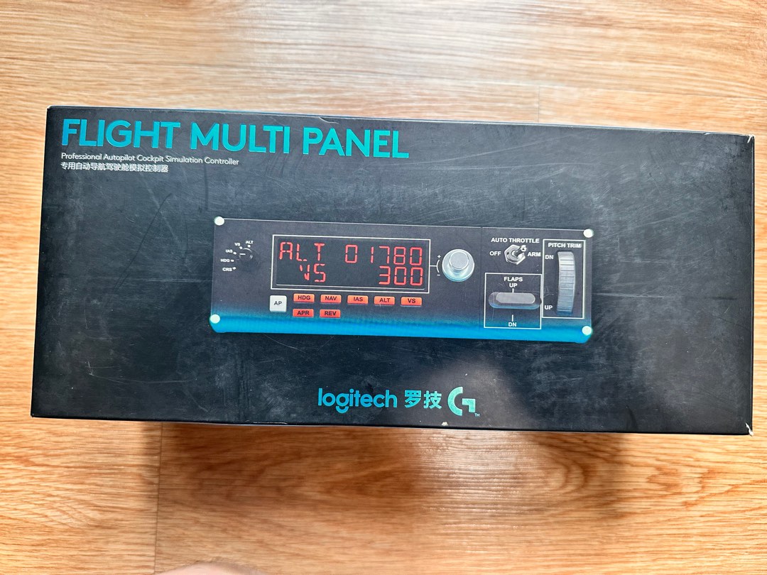 Logitech flight multi panel, Computers & Tech, Parts & Accessories ...