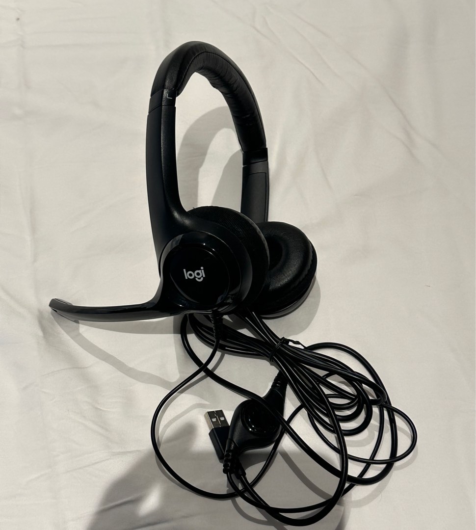 Logitech H390 Noise Cancellation headset, Audio, Headphones & Headsets ...