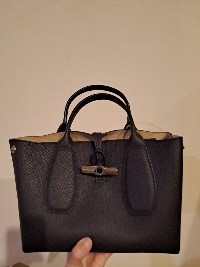 Longchamp Le Roseau S small handle, Luxury, Bags & Wallets on Carousell