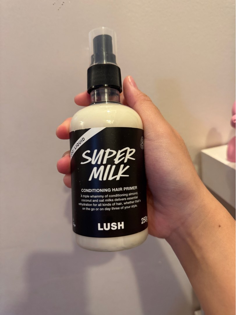 Lush Super Milk Conditioning Hair Primer, Beauty & Personal Care, Hair ...
