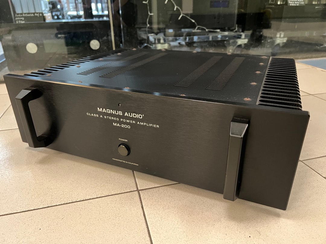 Magnus Audio MA200 power amp, Audio, Other Audio Equipment on Carousell