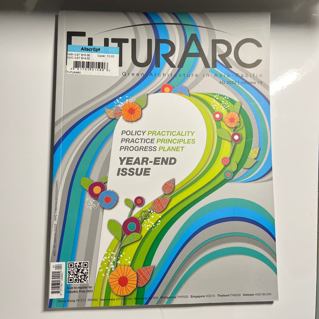 Majalah FuturArc 2022| Green Architecture Magazine Asia Pasific volume ...
