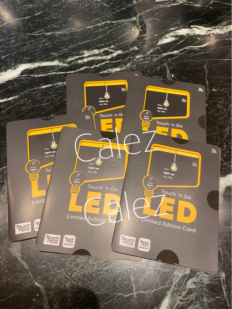 Malaysia Tng touch and go touch n go LED card, Everything Else on Carousell
