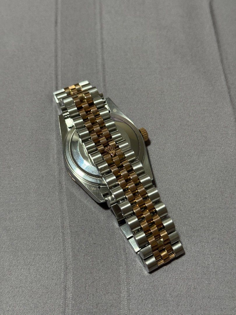 Mechanical Relax Watch 36mm - Wimbledon with Sapphire in Fluted Rose ...