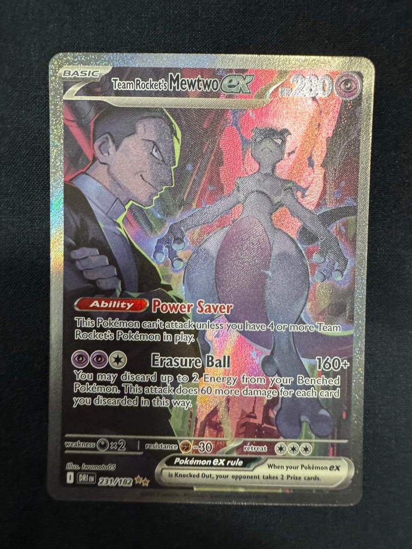 MEWTWO EX SIR, Hobbies & Toys, Toys & Games on Carousell